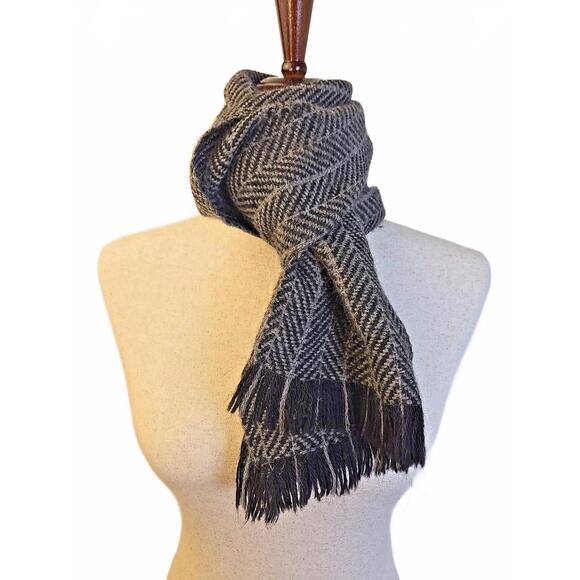 Susan Horton | Accessories | Vintage Susan Horton Handwoven Gray Black ...